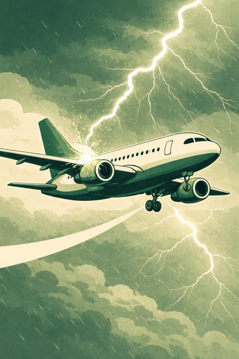 Transport aérien : l'impact de foudre est une circonstance ...
